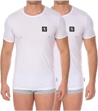 Dirk Bikkembergs Homme, Tops, Blanc, Taille: 2XL Pupino Undershirt