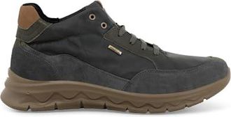 Melluso Bottines homme en daim vert anti-pluie u15535z, vert, 42 EU