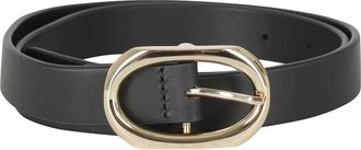 Anine Bing Petite ceinture &agrave; maillons signature - Femme - Accessoires - Noir - Taille: Xs/S