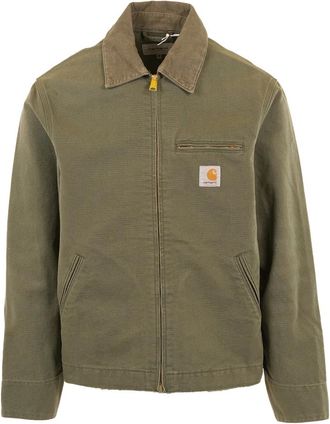 Carhartt Work in Progress Homme, Vestes, Vert, Taille: S Detroit Jacket
