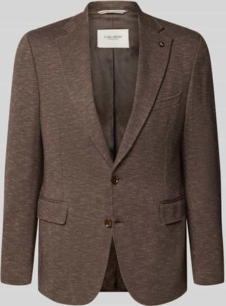 Carl Gross Slim Fit Sakko aus Baumwoll-Mix Modell Faith