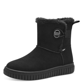 s.Oliver Jungen Winterstiefel Gef&uuml;ttert Wasserabweisend, Schwarz (Black), 33 EU