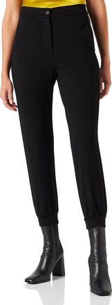 Pinko Damen Paulette Stoffhose Hose, Z99_Schwarz Limousine, 30