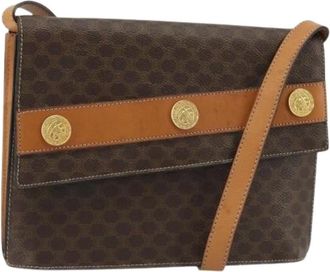 Celine Sac bandouli&egrave;re vintage doccasion - Femme - Pre-owned - Brun - Taille: ONE Size