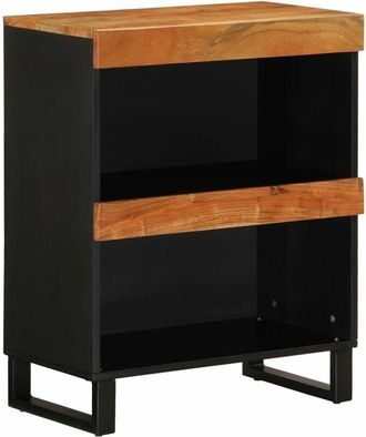 vidaXL Armoire lat&eacute;rale 60x33x75 cm bois massif dacacia vidaXL