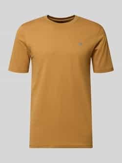 Scotch & Soda T-Shirt mit Rundhalsausschnitt und Label-Stitching