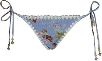 Zimmermann Femme, Maillots de bain, Multicolore, Taille: 38 FR Awaken Crochet Edge Tie Pant
