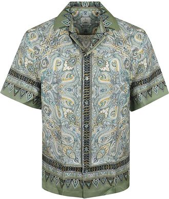 Etro Homme, Chemises, Multicolore, Taille: M Chemise en soie imprim&eacute;e
