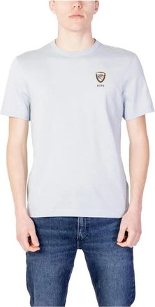 Blauer Homme, Tops, Bleu, Taille: 2XL Nypd TShirt Crew Neck Short Sleeves