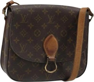 Louis Vuitton Pre-owned Sac Bandouli&egrave;re Saint Cloud GM - Femme - Pre-owned - Brun - Taille: ONE Size