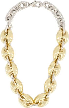 Paco Rabanne Femme, Accessoires, Multicolore, Taille: ONE Size Eight Chunky Gold and Silver Necklace