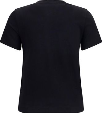 Jacquemus Logo-Patch Cotton T-shirt - Black