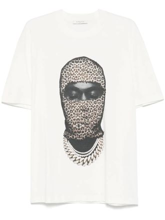 Ih Nom Uh Nit T-Shirt mit Leoparden-Print - Weiß