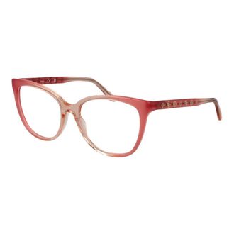 Guess Femme, Accessoires, Rose, Taille: ONE Size Montures Optiques Papillon en Ac&eacute;tate Rose Full-Rim