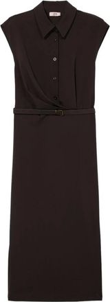 Oltre Damen, Kleider, Braun, MGr&ouml;&szlig;e