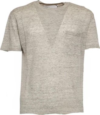 Amaranto Amar&aacute;nto, Homme, Pulls, Gris, Taille: S Tricot &agrave; col rond