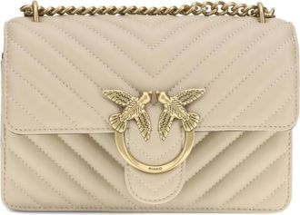 Pinko Pinko, Femme, Sacs, Beige, Taille: ONE Size Sacs &agrave; &eacute;paule