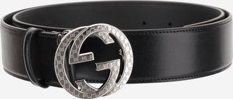 Gucci Ceinture en cuir Gucci Gg
