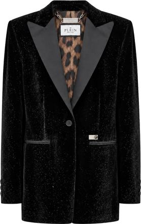 Philipp Plein Blazer Glitter - - Jackets - Damen - Schwarzk - S