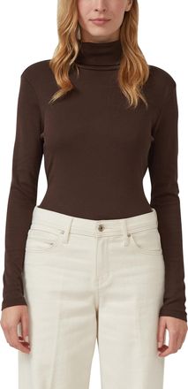 s.Oliver Strickpullover aus Viskosemix mit Rollkragen