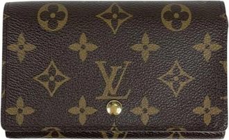 Louis Vuitton Pre-owned Portefeuille Vintage Monogram Bi-fold - Femme - Pre-owned - Brun - Taille: ONE Size