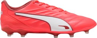 Puma King Match Fu&szlig;ballschuhe f&uuml;r weichen Boden f&uuml;r Herren (Rot)