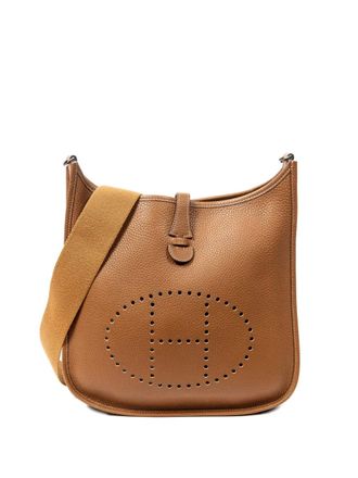 Herm&egrave;s sac port&eacute; &eacute;paule Evelyne - Marron