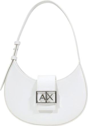 A|X Armani Exchange Femme, Sacs, Blanc, Taille: ONE Size Sac bandouli&egrave;re