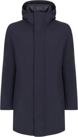 Montecore Homme, Manteaux, Bleu, Taille: 2XL Parka Rembourr&eacute;e en Plumes