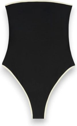 MC2 Saint Barth Femme, Maillots de bain, Noir, Taille: 40 FR Khyra String One Piece Swimsuit