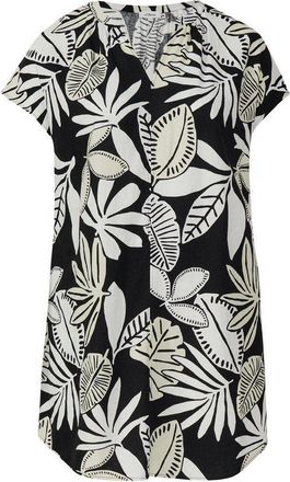 s.Oliver Minikleid Kleid Blusenkleid aus Leinenmix mit Eingrifftaschen