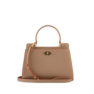 Pourchet Femme, Sacs, Beige, Taille: ONE Size Trianon Bicolore - MM