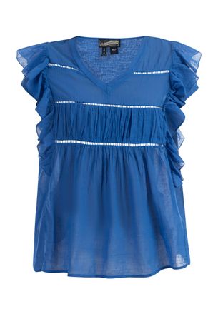 Dreimaster Dreimaster Blusenshirt Damen blau