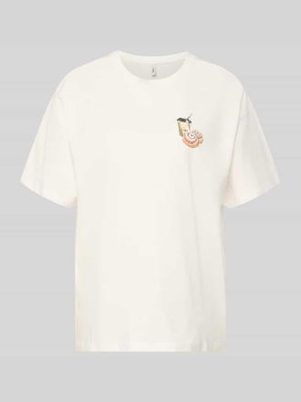 Only Regular Fit T-Shirt aus reiner Baumwolle Modell VIVVI