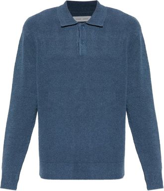 Samsøe & Samsøe polo à fermeture boutonnée - Bleu