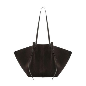 Yuzefi Gro&szlig;e Mochi Schultertasche - - Bags - Damen - Grau - ONE SIZE