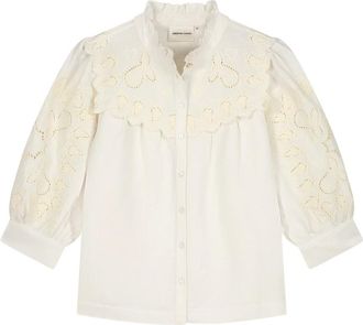 Fab By Fabienne Chapot Fabienne Chapot - Blouse Dea - Femme - Blouses et Chemises - Beige - Taille: 46 FR