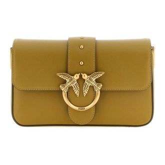 Pinko Pinko, Femme, Sacs, Vert, Taille: ONE Size Mini Love Slouchy