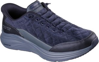 Skechers Contour Foam Cordelux Textil Herren Navy Cozycord/Pu Sneaker