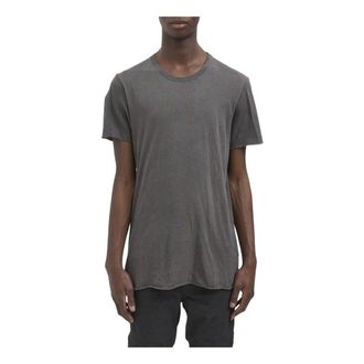 Po&eacute;me Boh&eacute;mien T-Shirt in Cotone - - Tops - Damen - Grau - M