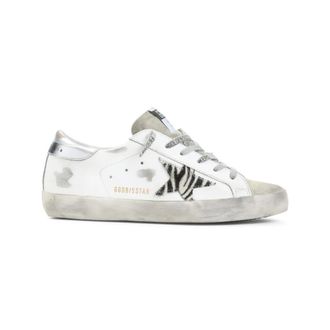 Golden Goose Low-Top Sneaker - Super Star Sneakers - Gr. 37 (EU) - in Weiß - für Damen