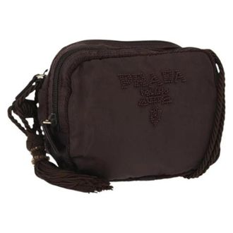 Prada Pre-owned Nylon prada-taschen - - Pre-owned - Damen - Braun - ONE SIZE