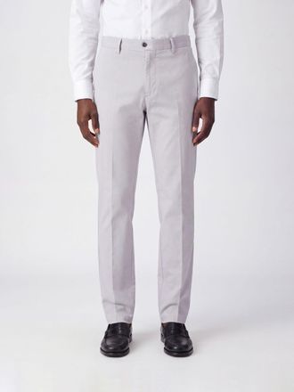 Incotex Pantalon chino slim en coton stretch &agrave; taille mi-haute