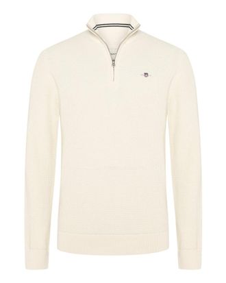 GANT Perlstrick-Troyer aus Baumwolle mit Label-Stickerei in