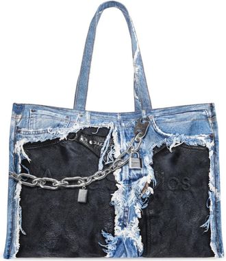 Acne Studios Denim Shopper Bag - - Bags - unisex - Blau - ONE SIZE