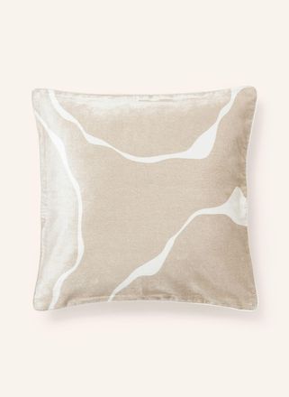 Westwing Collection Dekokissenh&uuml;lle Seraphina Aus Samt beige
