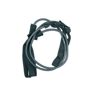 Gymstick Widerstandstrainer Ersatz-Tubings Schwarz | Extra schwer, OneSize