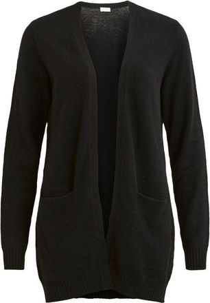 Vila Cardigan Feinstrick Basic Cardigan Stretch mit Taschen VIRIL VIRIL OPEN L/S KNIT CARDIGAN - NOOS