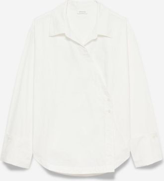 Alchemist Damen vegan Bluse Maud Sehr Wei&Atilde;Y