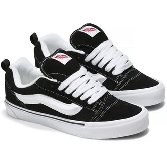 Vans KNU Skool Sneaker, Original Fashion Unisex-Sneakers f&uuml;r Erwachsene, Limited Edition 2025, schwarz und wei&szlig;, 42.5 EU